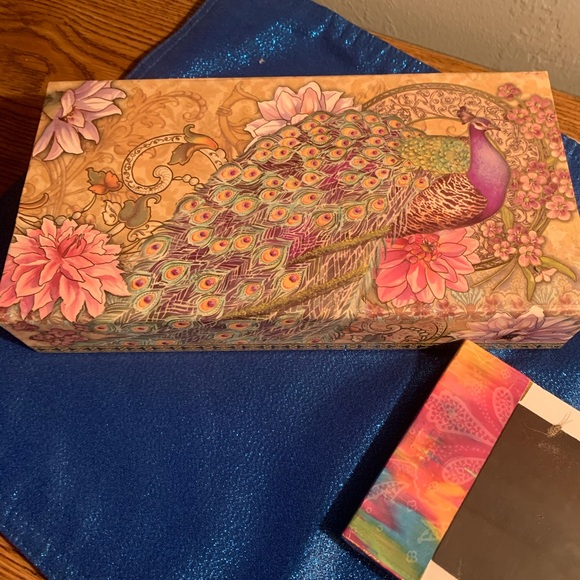 Punch Studio | Office | Punch Studio Peacock Box Magnetic Notepad Nwot ...